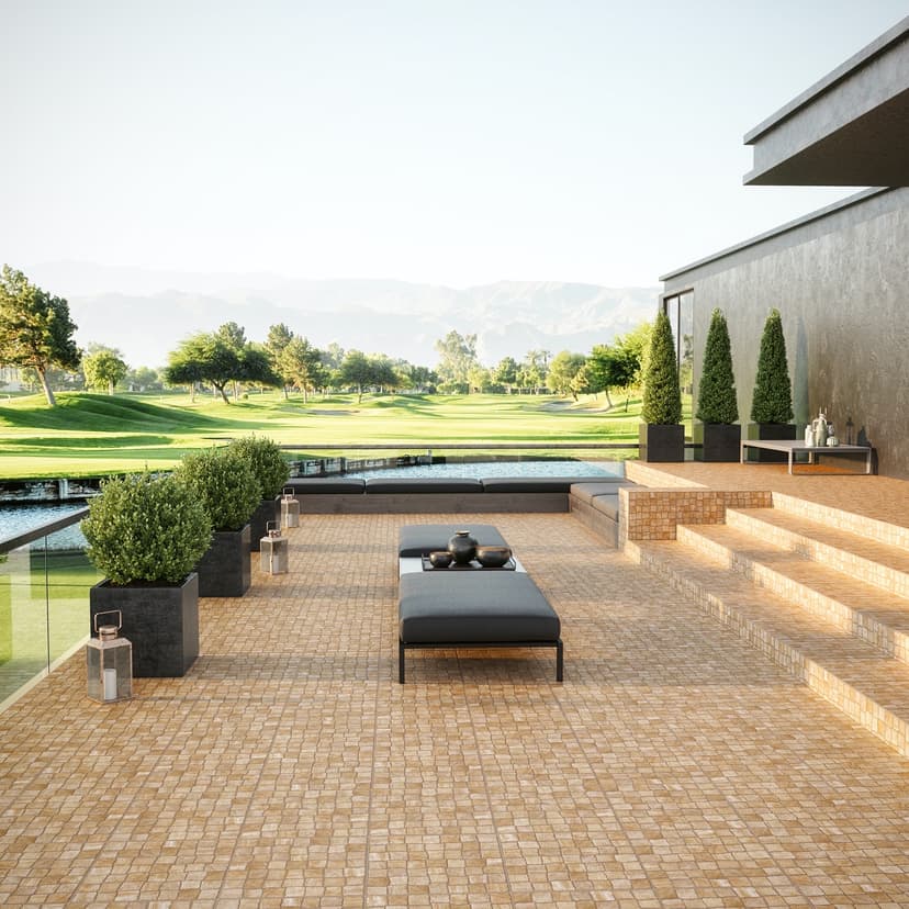 Edicer Pedralva - Chão a imitar calçada - Revigrés