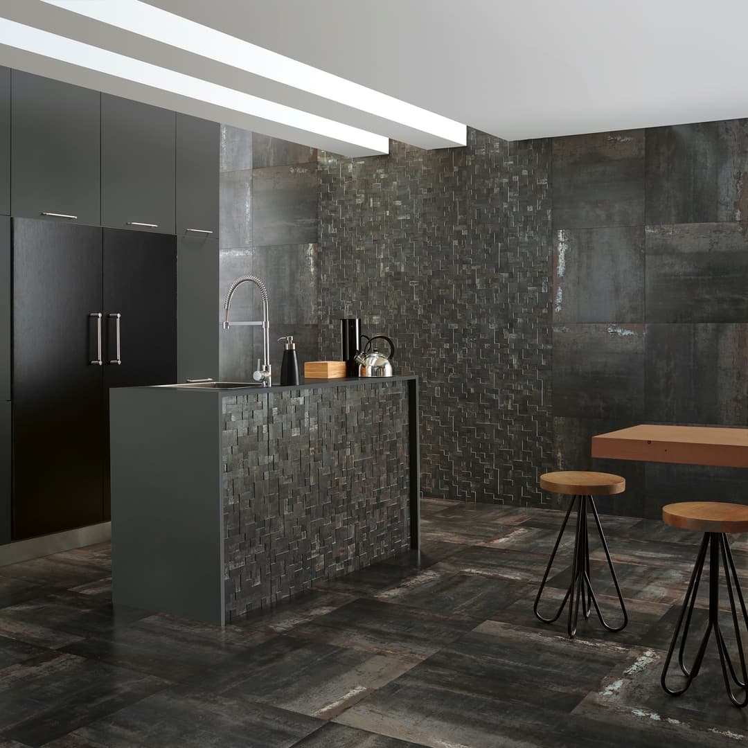 Iron Tiles: Robust Metal Aesthetics - Revigrés