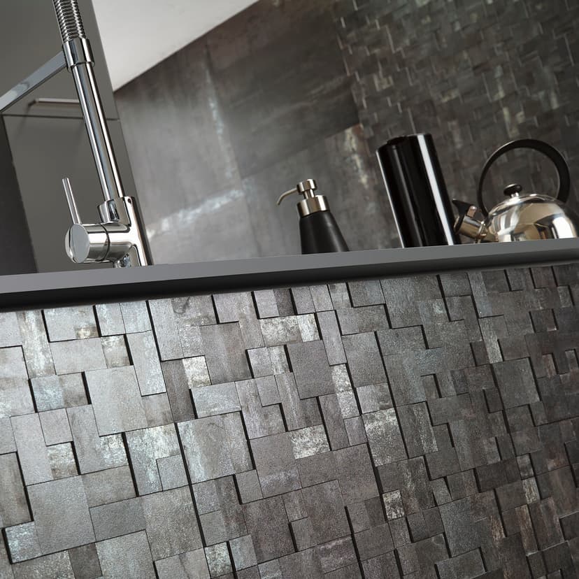 Iron Tiles: Robust Metal Aesthetics - Revigrés