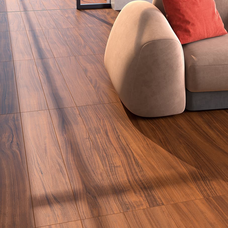 Chão de Cerâmica a Imitar Madeira - Dibetou - Revigrés